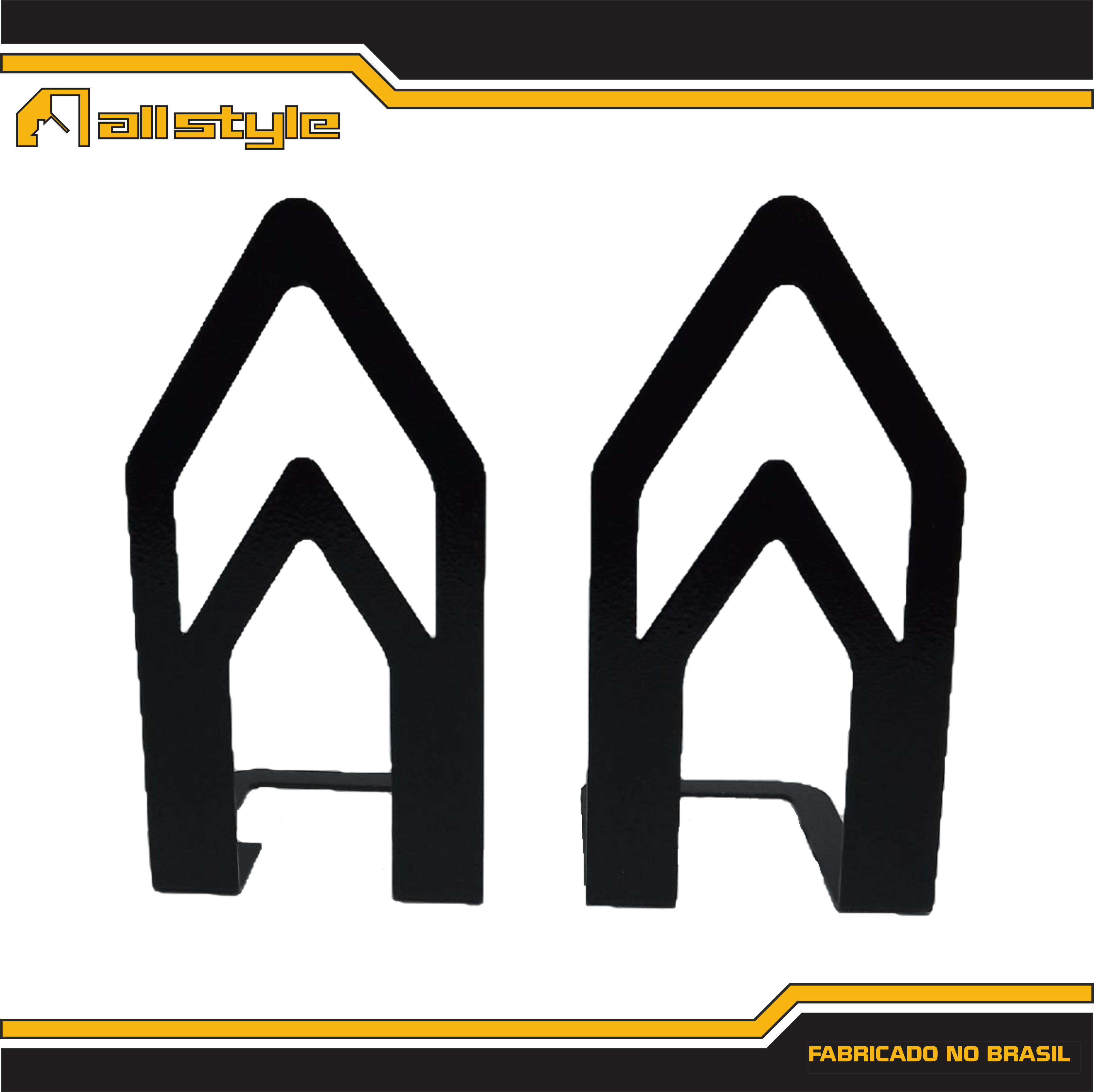 Aparador de Livros e Cd´s modelo Clips MÉDIO - PRETO é na PAGO LEVO ...